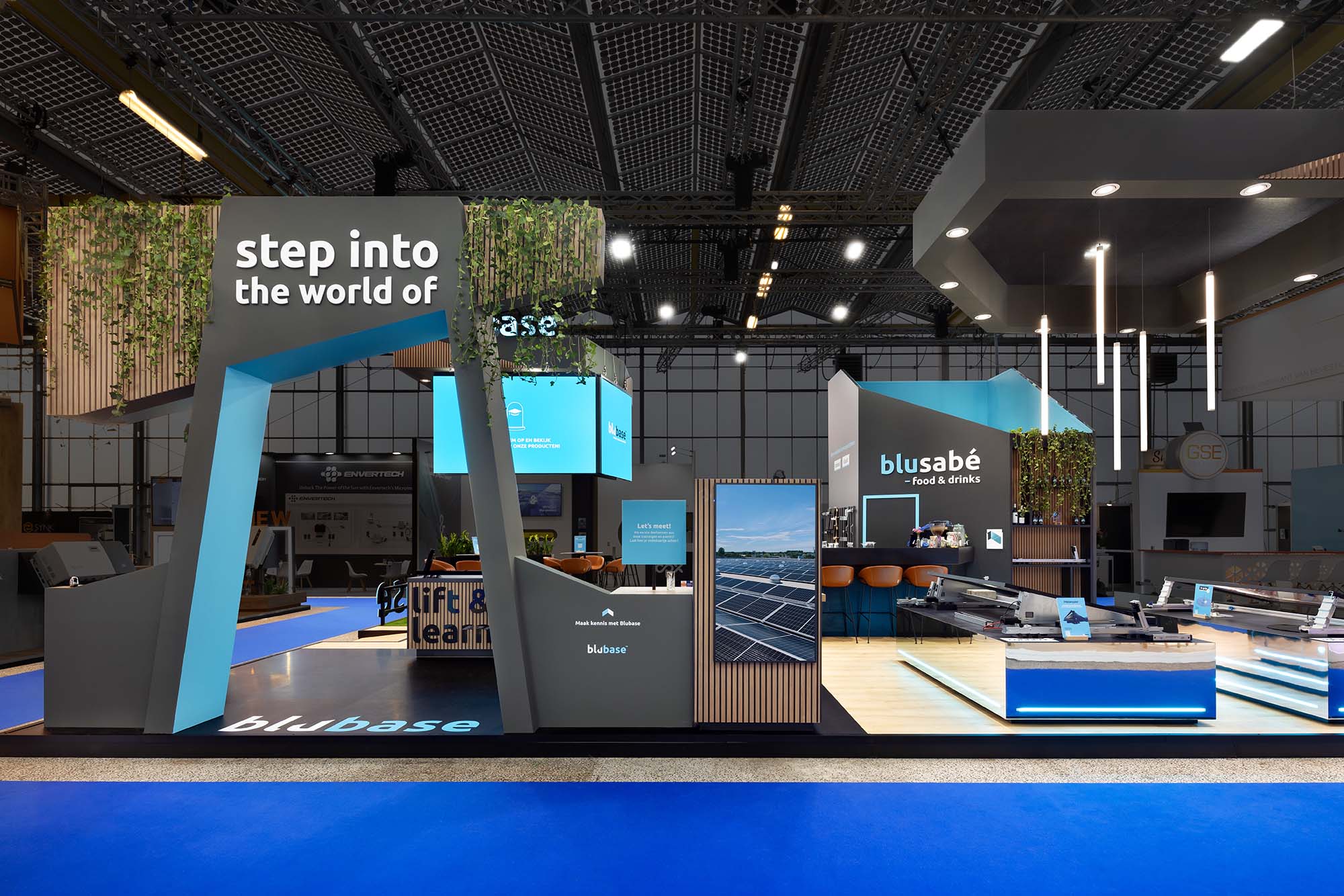 Standbouw voor Blubase | Solar Solutions 2024 Vijfhuizen | KOPexpo